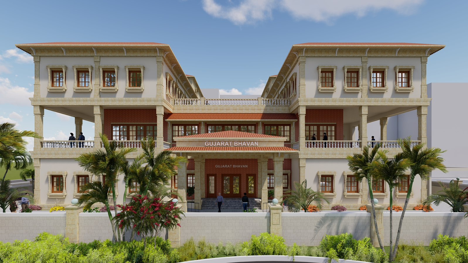 GUJARAT BHAVAN VASHI, NEW MUMBAI - Sarjan Architects